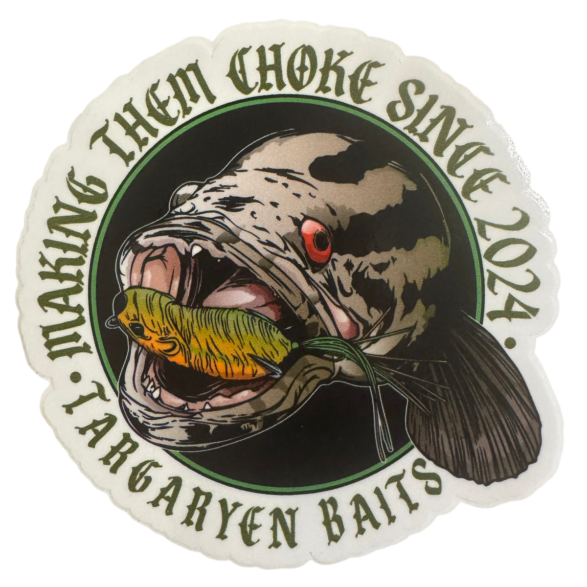 Hambone Choke Sticker – TARGARYEN Baits